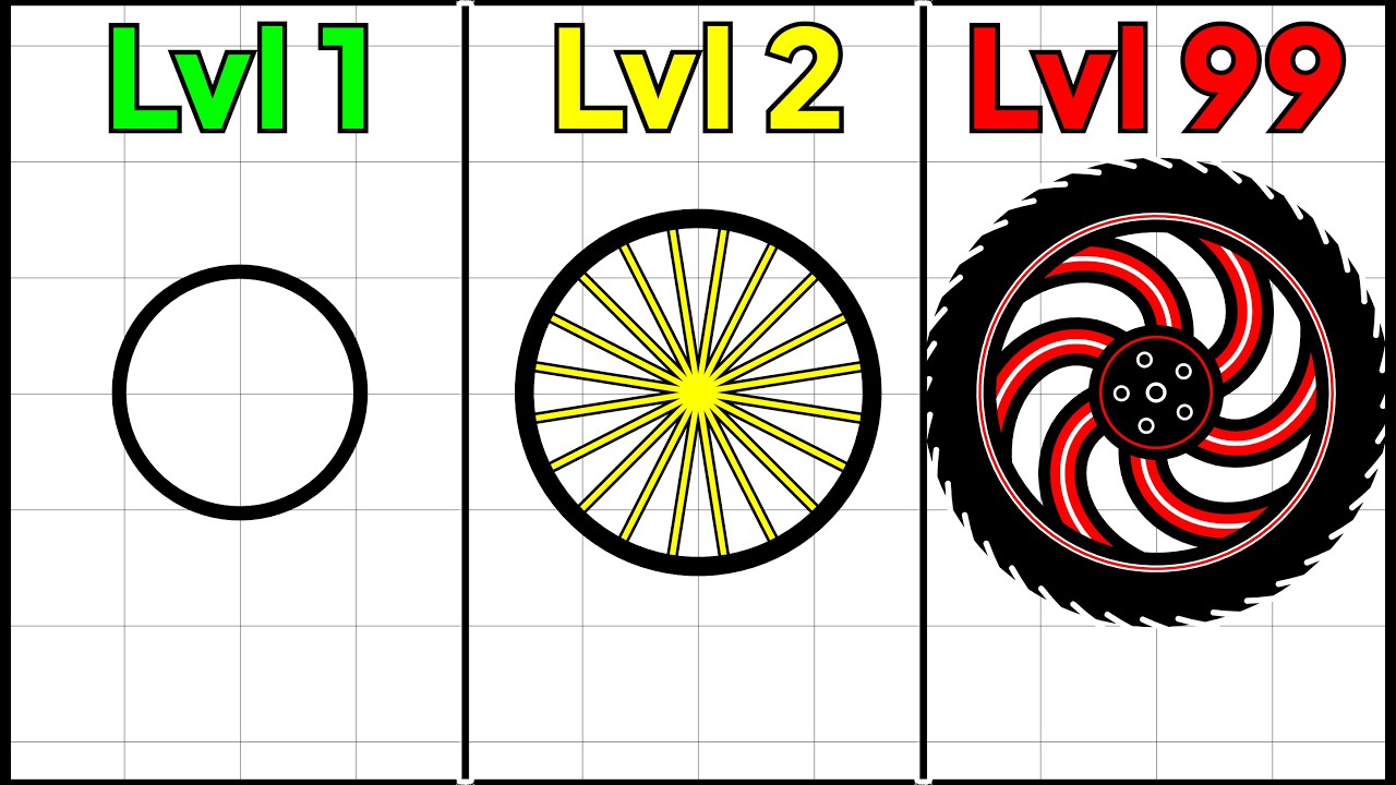 I made Wheels using Math