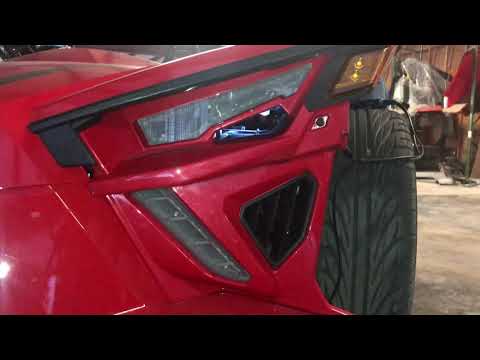 2020 polaris slingshot style DRL with built in turn signals by UAS . RGB , chasing also available