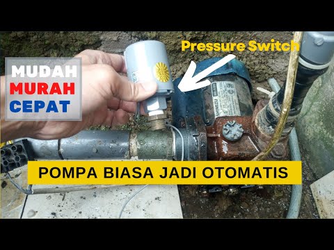 CARA PASANG OTOMATIS POMPA AIR SHIMIZU
