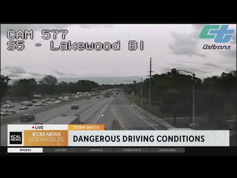 Caltrans provides up-to-date road conditions: Avoid nonessential travel Thursday