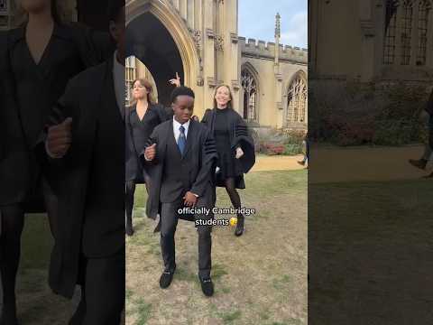 Matriculating into Cambridge University⭐️🎓 #cambridge #university #matriculation