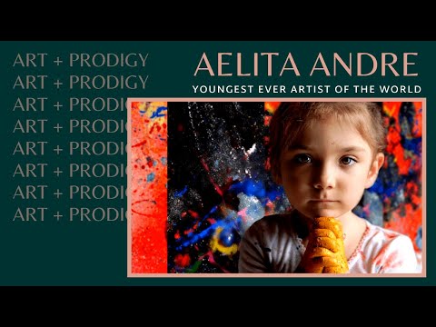 Meet 13-year-old Australian Art Prodigy whose paintings are shaking up the Art World| Aelita Andre