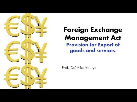 Foreign Exchange Management Act (FEMA)
