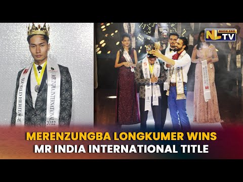 MERENZUNGBA LONGKUMER BRINGS HOME MR INDIA INTERNATIONAL WORLD HERITAGE 2022 TITLE
