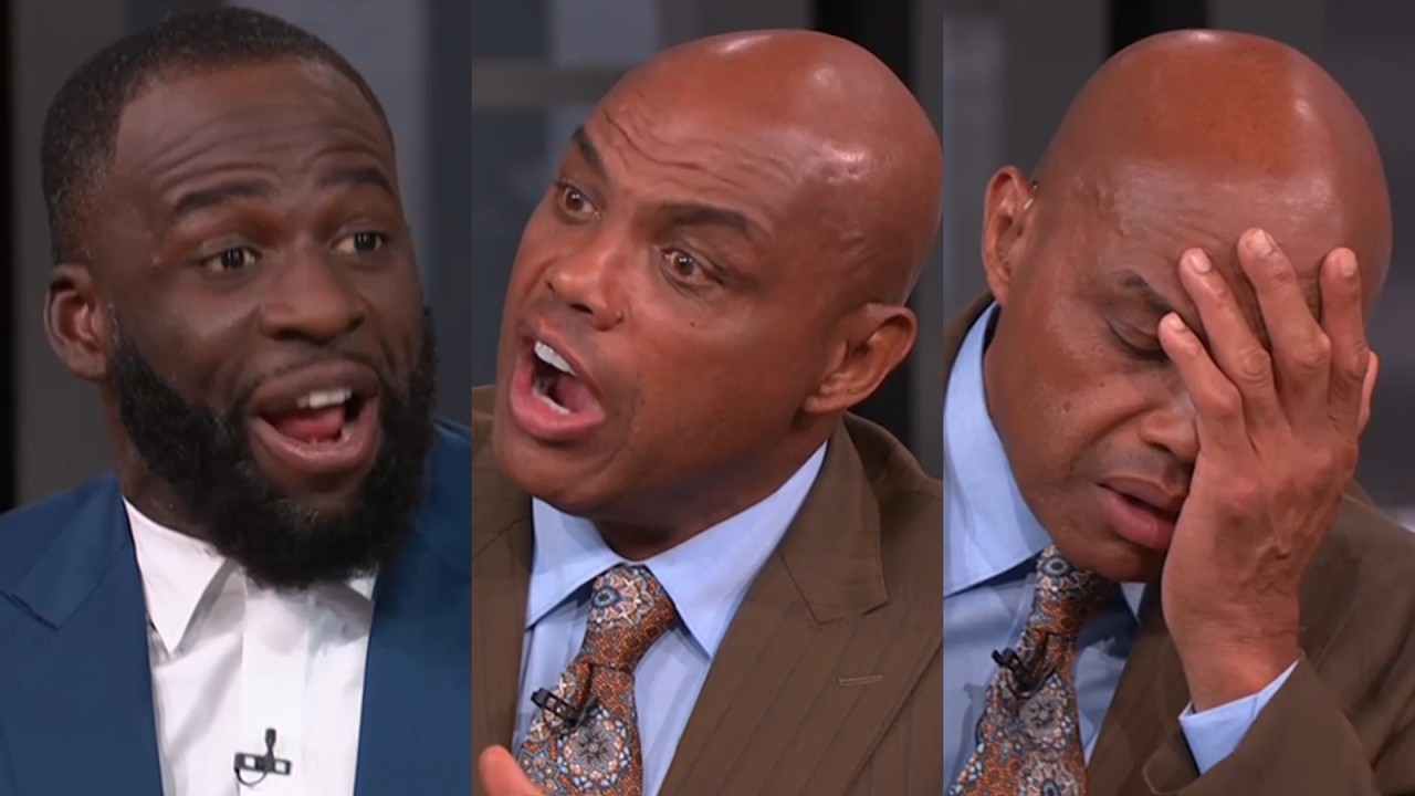Draymond argues with Chuck and Kenny about this James Harden playoff stat 😂