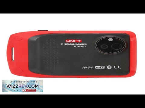 UNI-T UTI260T Thermal Imaging Camera 256x192 IR Resolution -20℃ to 550℃ Bluetooth Review