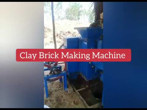 Clay Brick Making Machine at Best Price in India