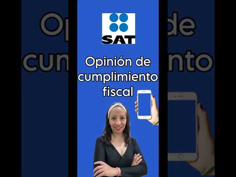 Genera tu Opinión de Cumplimiento de Obligaciones Fiscales SAT desde tu celular. Parte 1