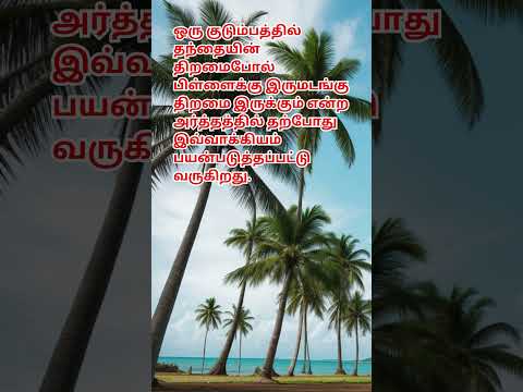 The Ultimate Guide: Understanding the True Meaning of Tamil Palamoligal |  Decoding  of  Palamoligal