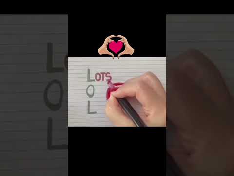 Real meaning of LOL 😜#handwriting #lol #love