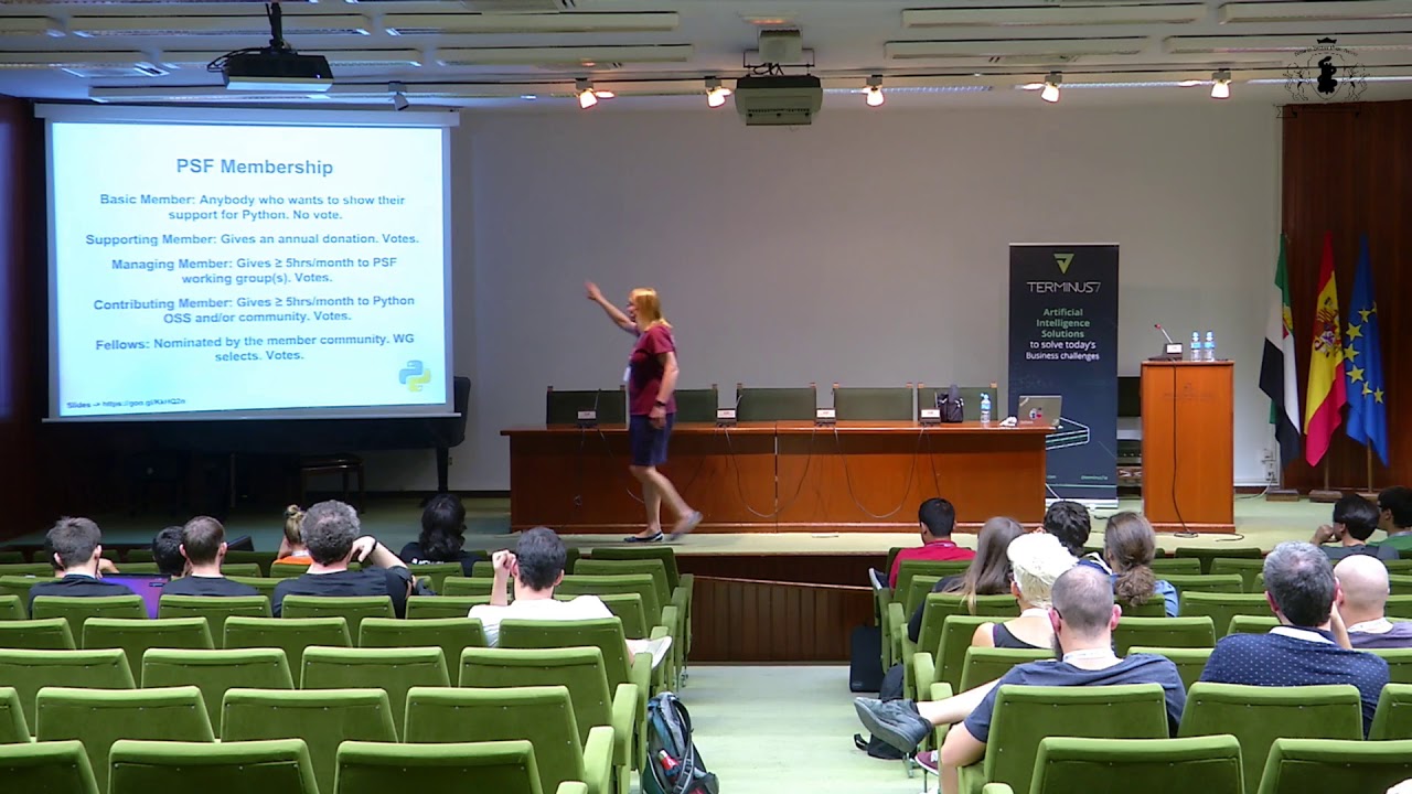 Naomi Ceder - Come learn about the Python Software Foundation! - PyConES17