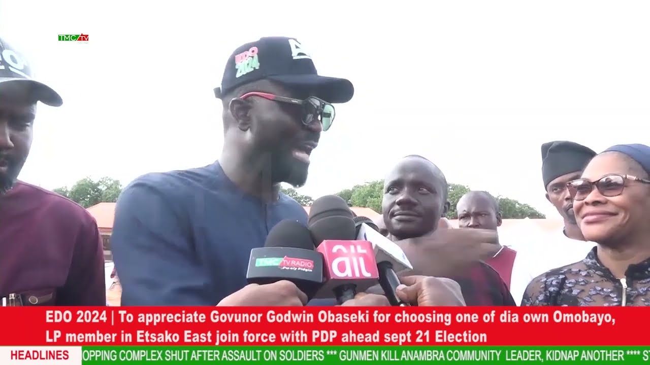 To appreciate Govunor Godwin Obaseki for choosing one of dia own Omobayo, LP members join with PDP