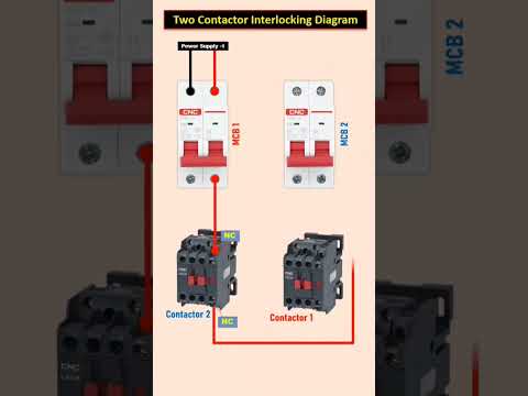 two contractor interlocking wiring diagram