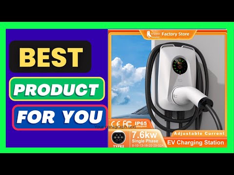 feyree EV Charger Type2 7KW 32A Adjust