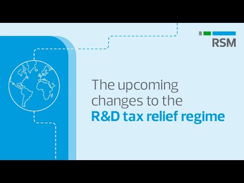 Upcoming changes to the R&D tax relief regime