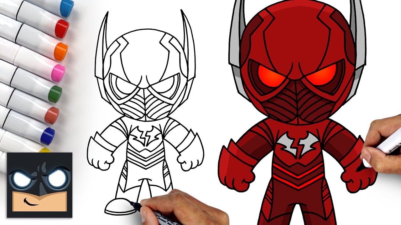 How To Draw The Red Death Batman