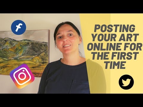 Tips on selling your artwork online for the first time, how I sell art online.