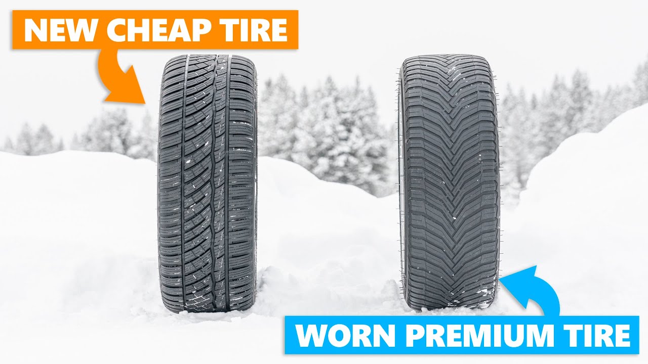 Are Brand New Budget Tires Better Than Worn Premium Ones in the Winter ...