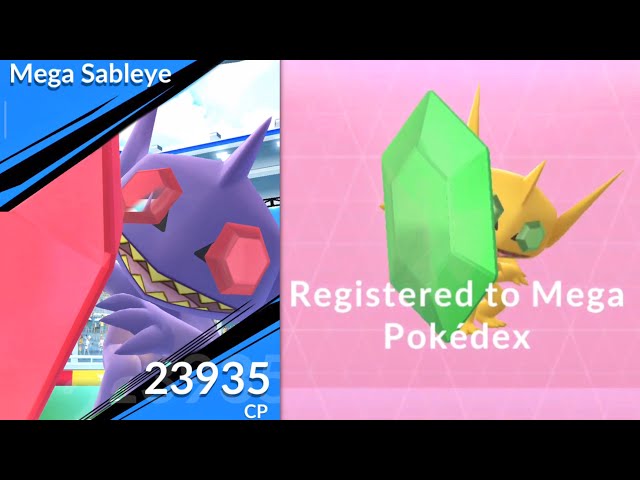 What is the best moveset for Mega Sableye in Pokemon GO?