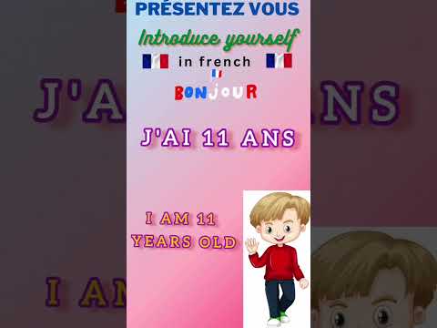 Impress Others By Introducing Yourself In French