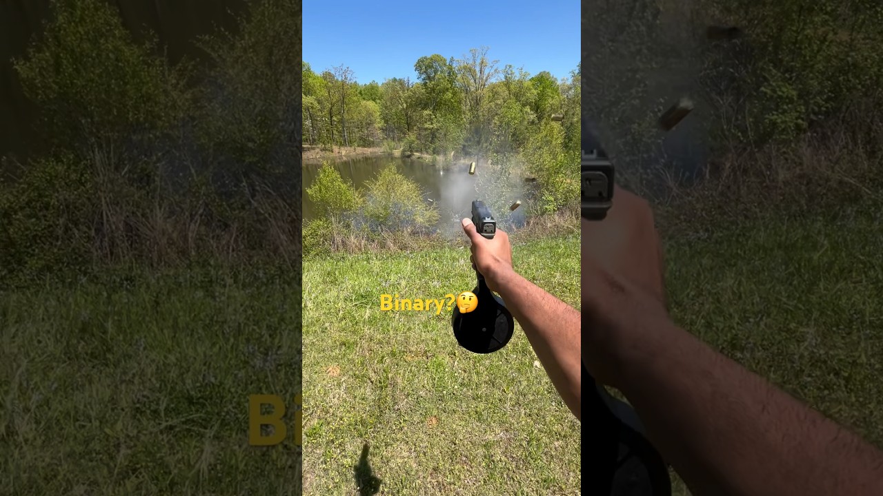 P80 G19 with Broken binary#switch #glock34 #viral