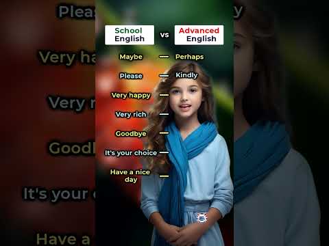 School English vs Advanced English #improveenglish #esllearners #englishlearning