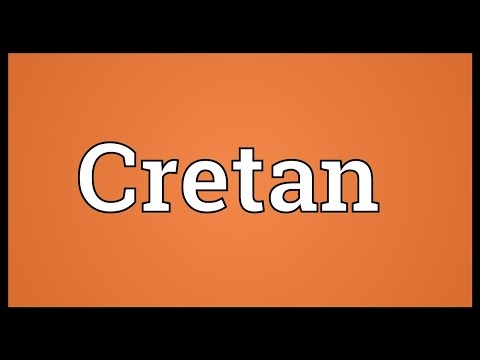 Cretan Meaning