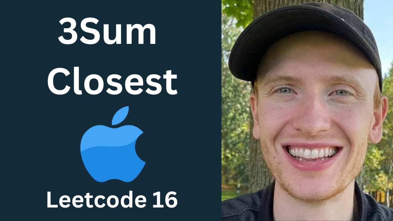 3Sum Closest - Leetcode 16 - Two Pointers (Python)