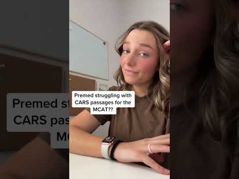 Struggling with MCAT CARS? 😓 Try our new CARS course and unlock CARS gainz 💪📈 See link in comments 🔗