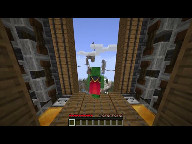 (Working) Honeyblock Elevator and Suspension Bridges Minecraft Map