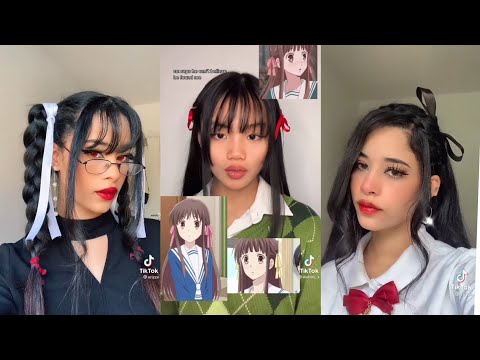 ANIME INSPIRED HAIRSTYLES 🤩 TikTok Compilation