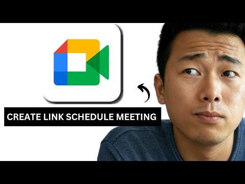 How to Create a Google Meet Link for a Scheduled Meeting (2025 Easy Guide)