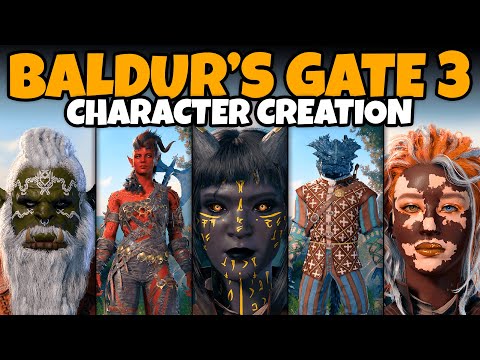Steam Community :: Video :: Baldur's Gate 3 Character Creation (All ...