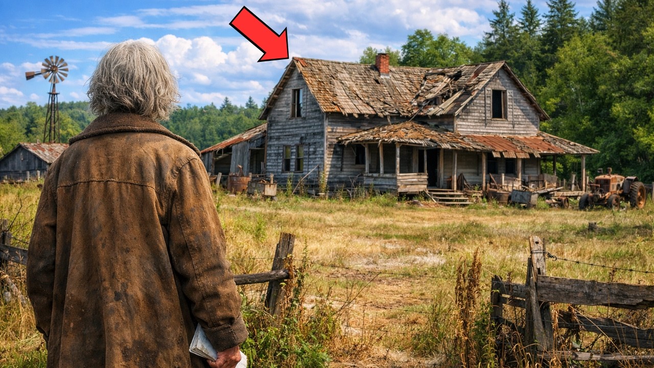 The 69-Year-Old Homeless Mother Inherited a $7 Farmhouse— What Was Hidden in the Walls Made Her Rich