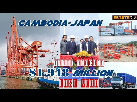 Cambodia-Japan trade reached $1,948 million last year