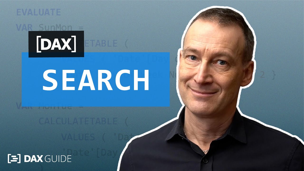 SEARCH - DAX Guide