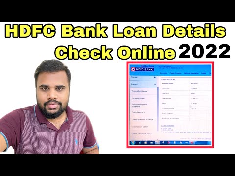 HDFC Bank Personal Loan & Credit card loan EMI Details Check Kaise Kare 2022,Hind @NJAdvice