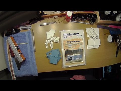 N Scale Enginehouse Pt1