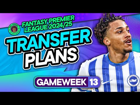 MY FIRST FPL GW13 TRANSFER PLANS β»οΈ I NEED DEFENDERS! π‘οΈ | Fantasy Premier League Tips 2024/25