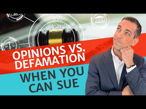 When Can You Sue Over Statements of Opinion?