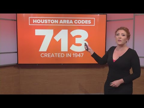 History of Houston area codes