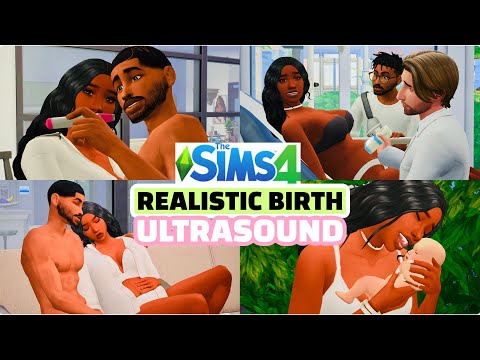 The realistic birth mod UPDATE! || Sims 4 Mods (Ultrasound & more)
