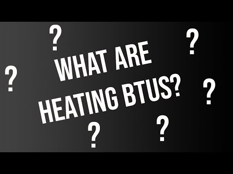 What are Heating BTUs?