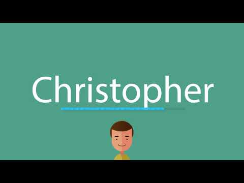 How to say Christopher