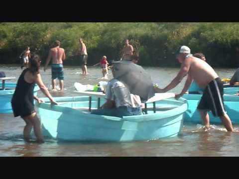 Tankin in the Cedar River