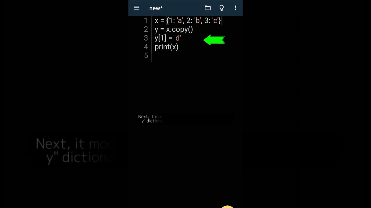 #1 dict | dictionary copy() method | Python Tutorial for Beginners