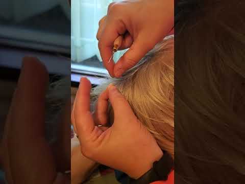 Fairy Hair Knot Demo with Fairy Hair and Real Hair