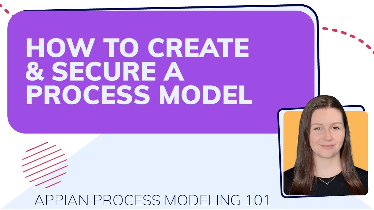 How to Create & Secure a Process Model | Appian Process Modeling 101 (Video 2/10)