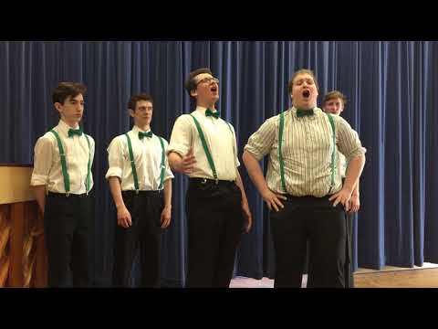 Haines High School Man Choir sings Manly Men at Music Festival in Ketchikan 2019