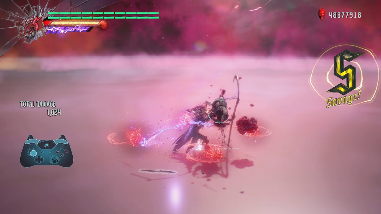 DMC5 - Dante short combo [ Practice #2 ]